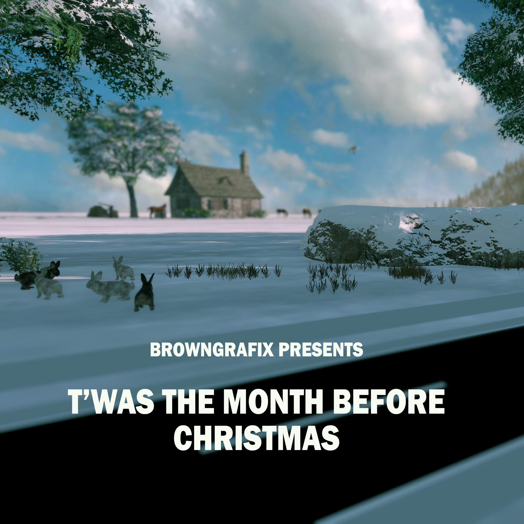 T'was the Month Before Christmas - BrownGrafix